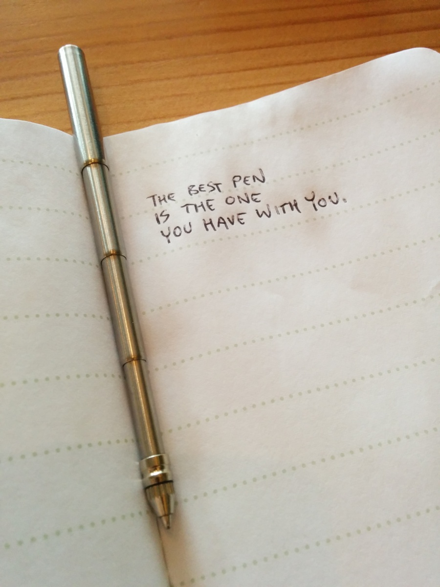Remarkably tiny collapsible keychain pen is very useful for EDC | Tech Envy